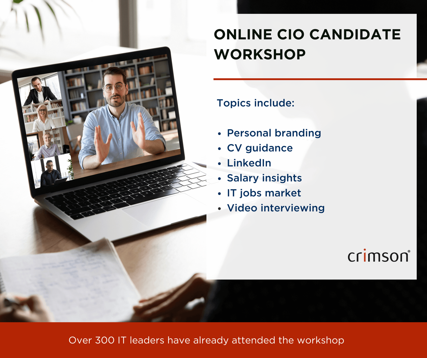 CIO Candidate Workshop: Online Career Coaching for Tech Leaders